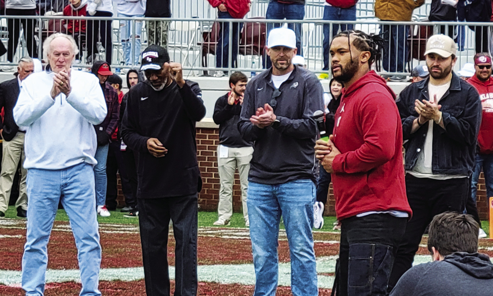Kyler Murray statue unveiled in Heisman Park - McIntosh Democrat