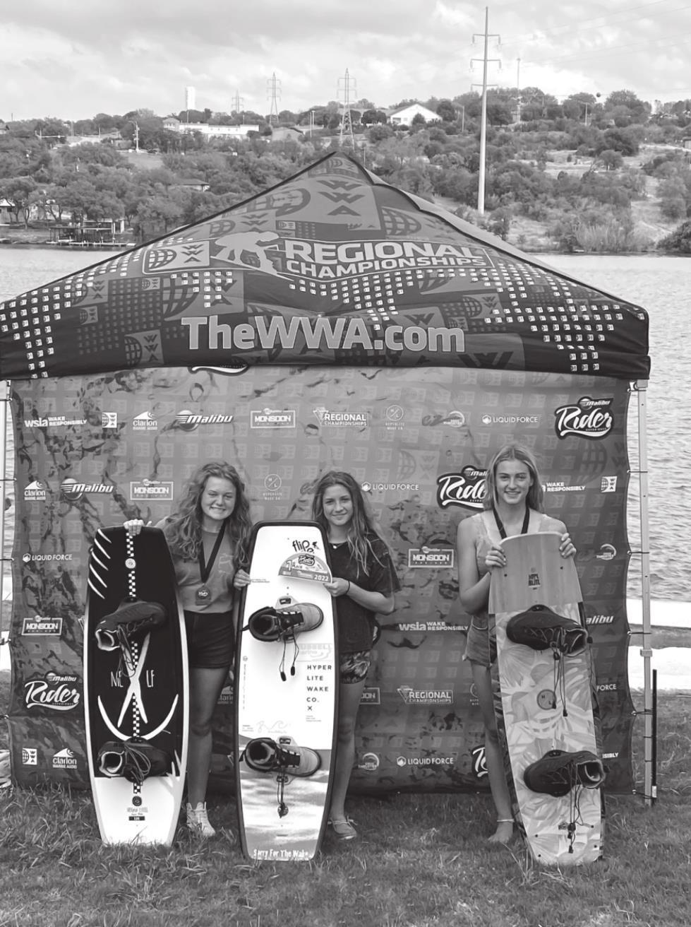 Stella Tracy kicks off Junior Pro Wakeboard season - McIntosh Democrat