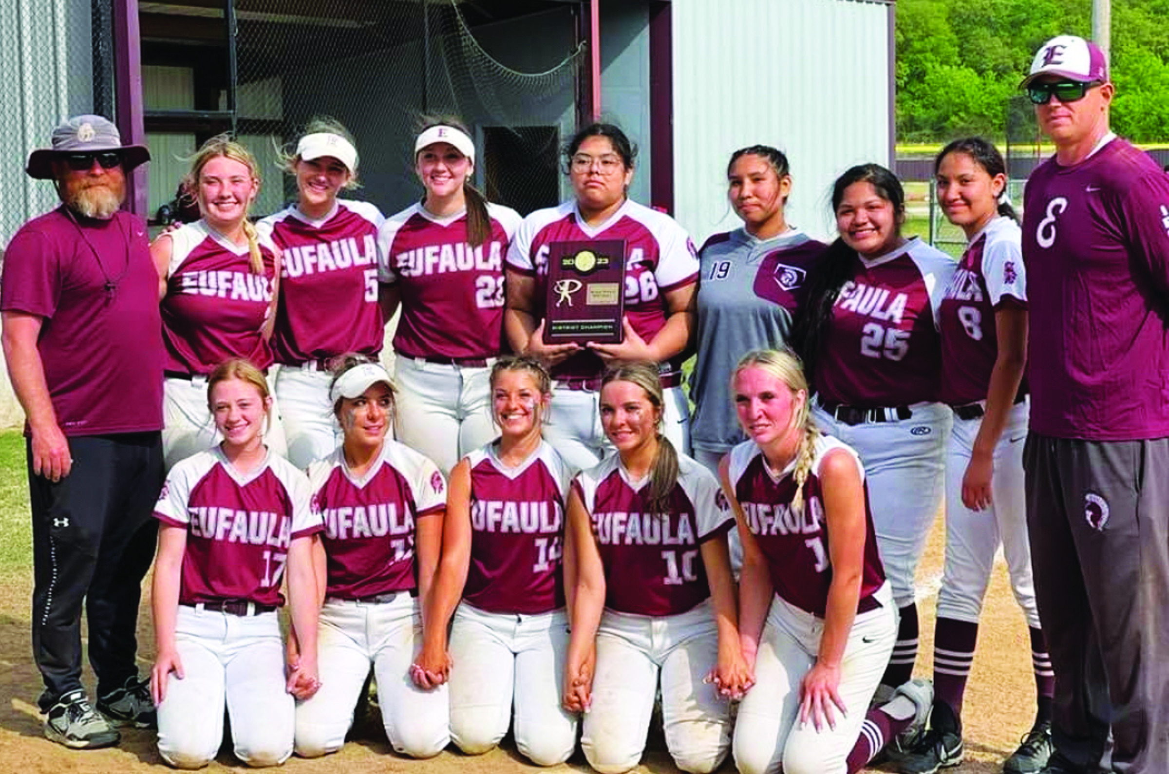 Eufaula Lady Ironheads win softball District Championship - McIntosh ...