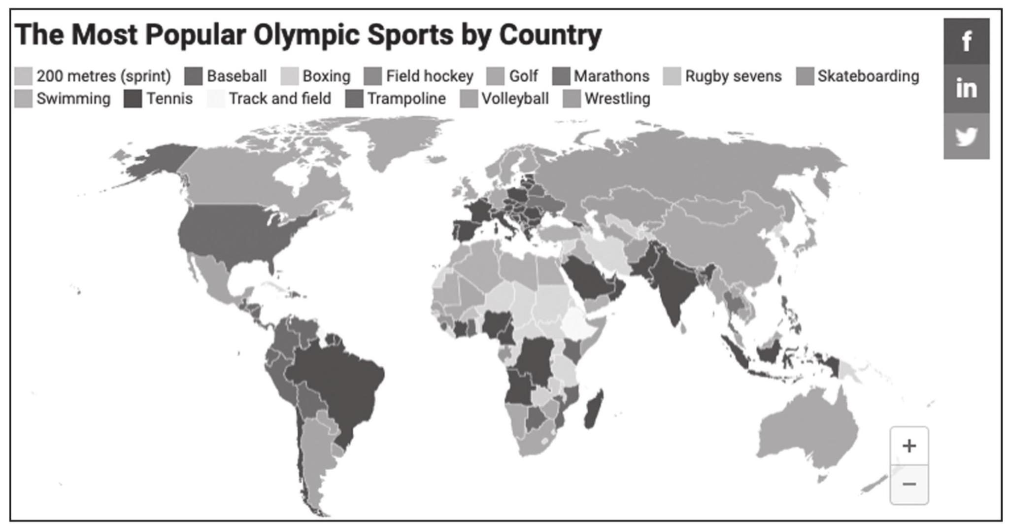 Study reveals the most popular Olympic sport by country - McIntosh Democrat