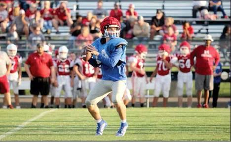 Wildcats show depth at skill positions in scrimmage - McIntosh Democrat