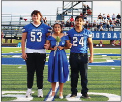 2023 Checotah Wildcats Football Homecoming Royalty - McIntosh Democrat