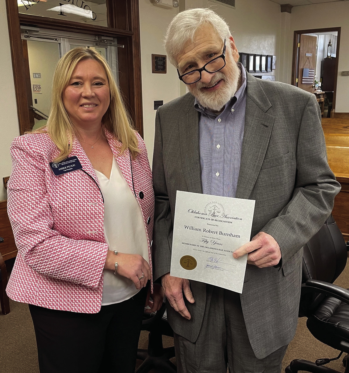 Retired attorney Bill Burnham grew up in the shadow of the courthouse ...