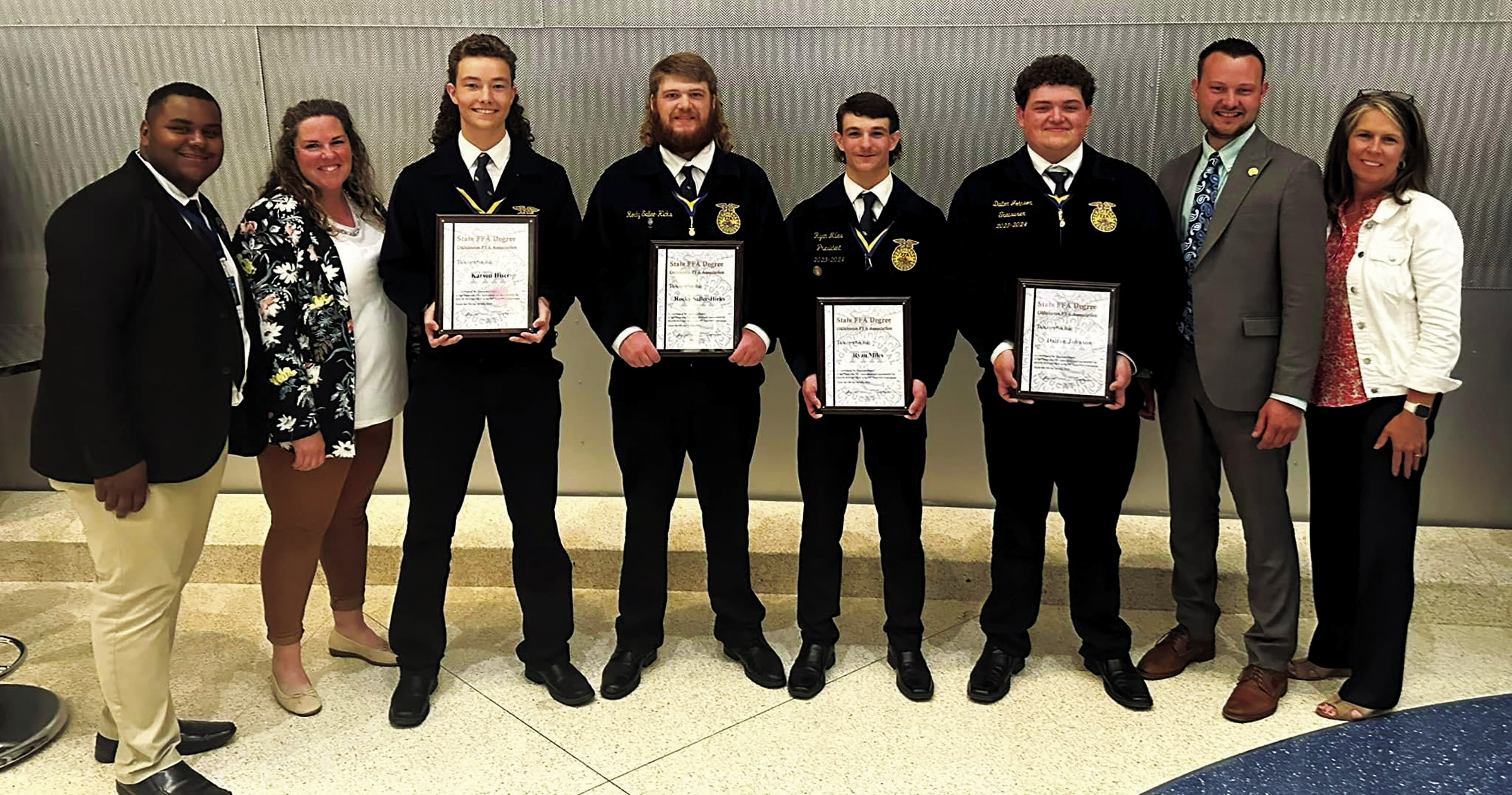 FFA wraps up year at State FFA Convention - McIntosh Democrat
