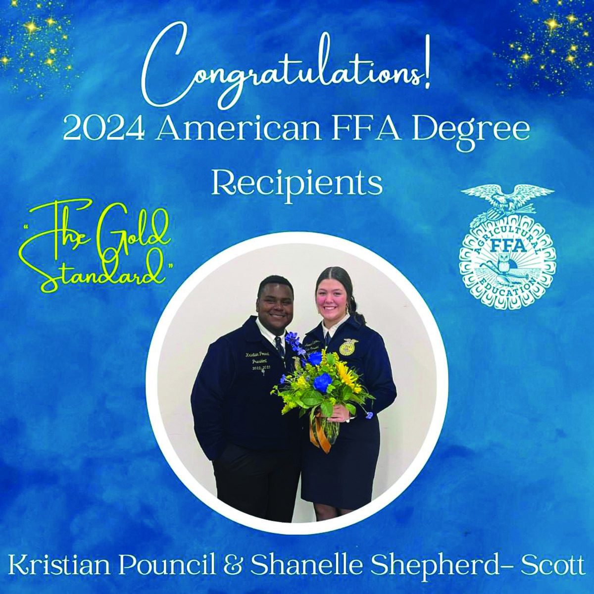 Two Checotah FFA students earn American FFA Degree - McIntosh Democrat